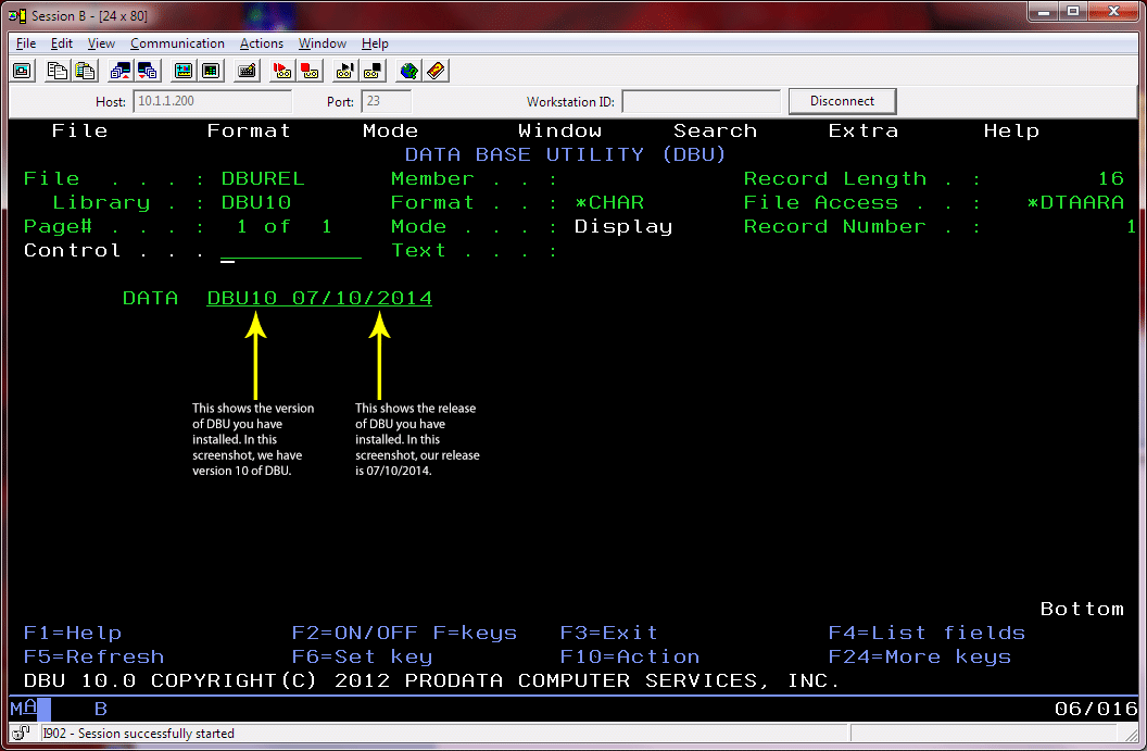 DBU - IBM iSeries (AS400) Database Utility / File Editor